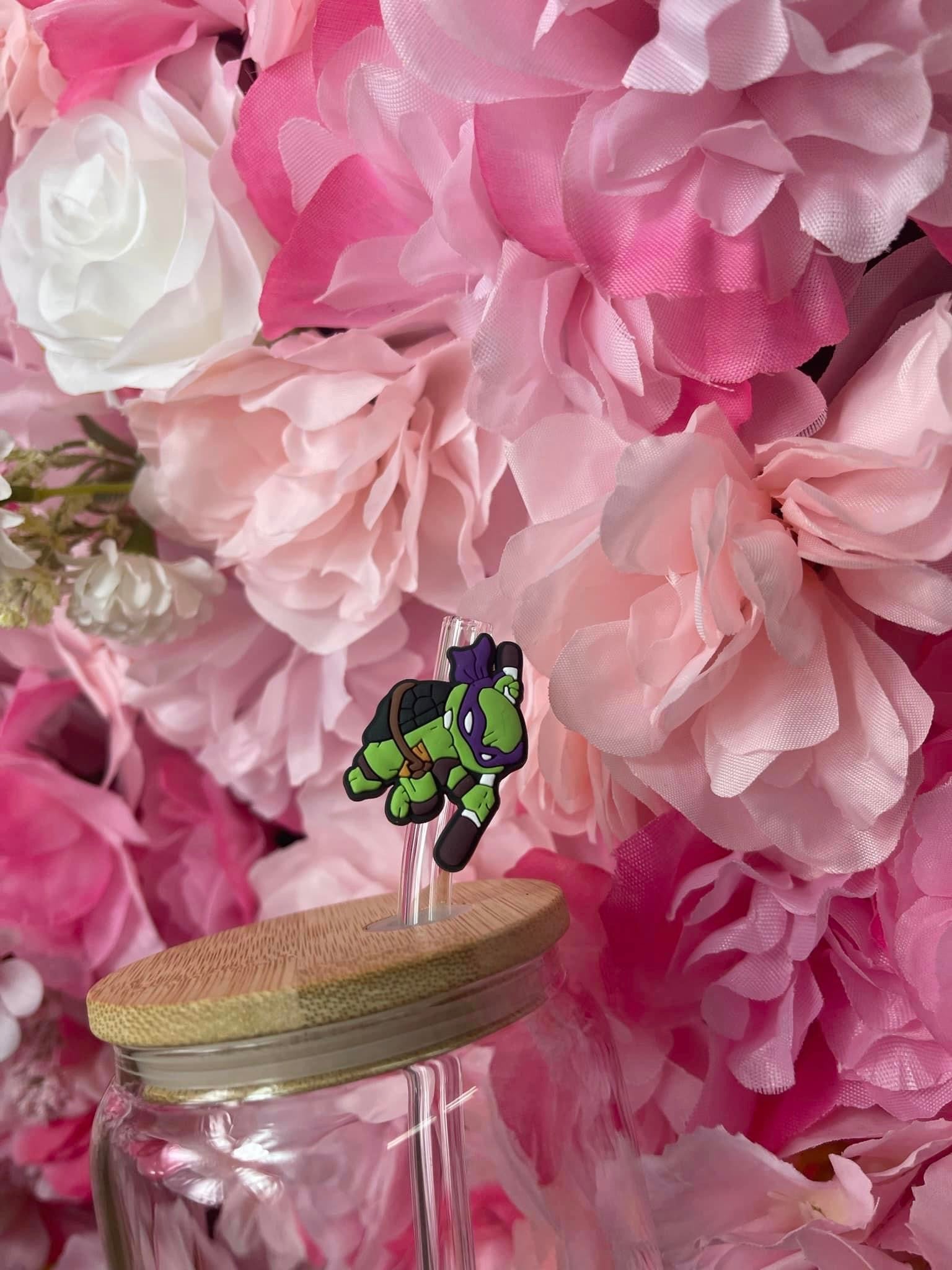 Purple turtle straw buddy – Two Chicks and A Hen Boutique